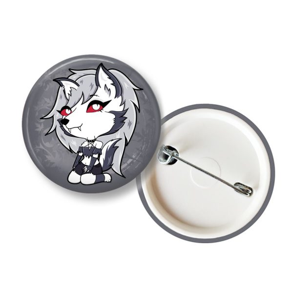 Helluva Boss button - Loona