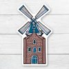 Nederlandse molen - Hello Holland sticker - €1,50