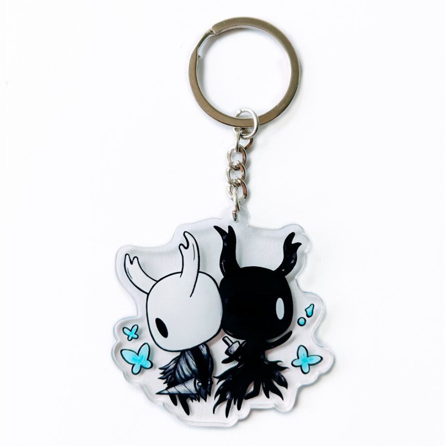 Hollow Knight Acrylic keychain Knight & Shade - €8,95