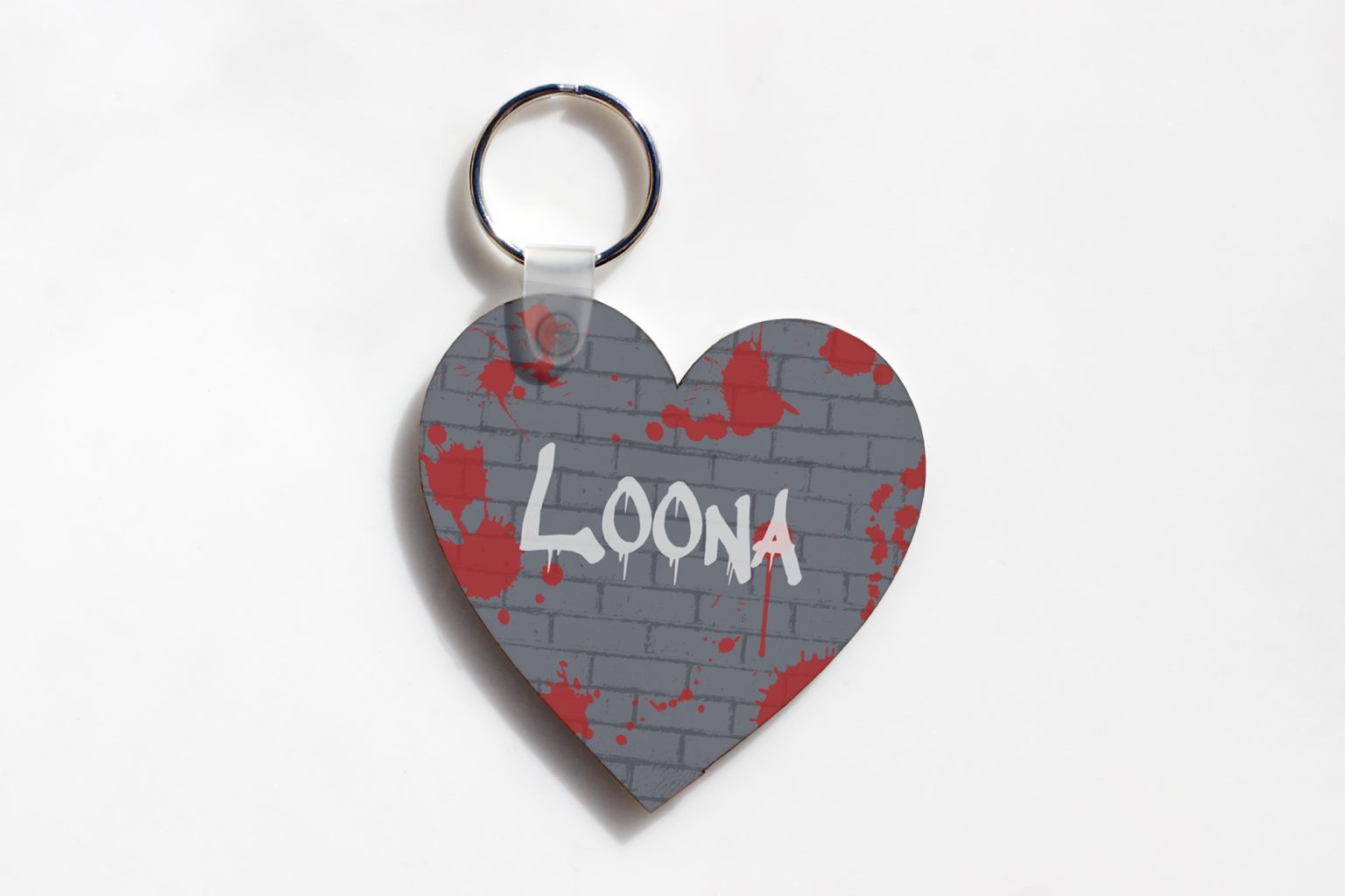 Wooden keychain - Helluva Boss - Loona
