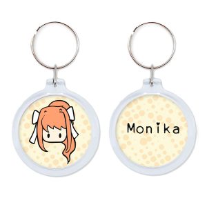 Doki Doki Literature Club sleutelhanger Monika - €4,95