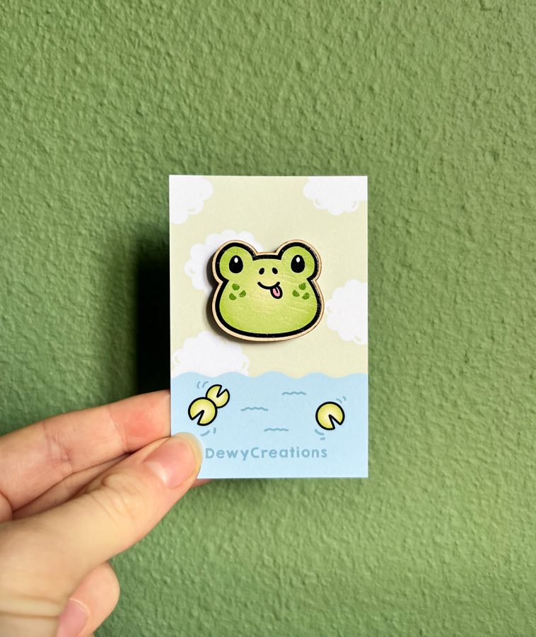 Kawaii Houten Pin set met rode panda en wasbeer