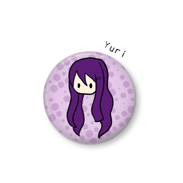 Yuri Doki Doki Literature Club button - €1,99