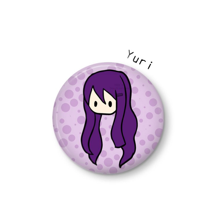 Yuri Doki Doki Literature Club button - €1,99